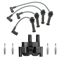 8 ISA Ignition Coil and 8 Spark Plug Compatible with 2003-2008 Ford E ...