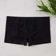 Womens No Show Seamless Boyshorts Nylon Spandex Full Coverage Invisible ...