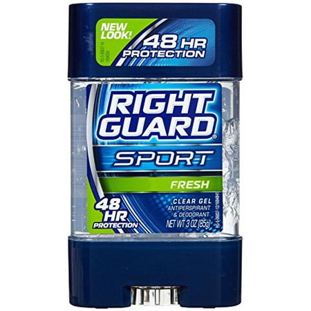 2 Pack Right Guard Sport Fresh Clear Gel Deodorant 3 Oz Each - Walmart.com