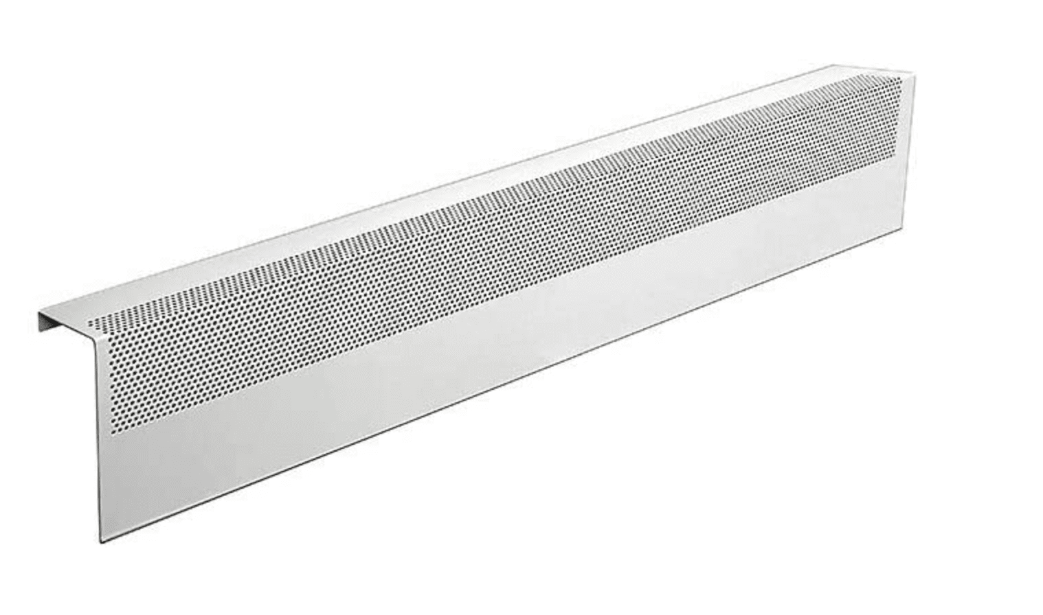 Baseboarders Basic Series Galvanized Steel Easy Slip-On Baseboard ...