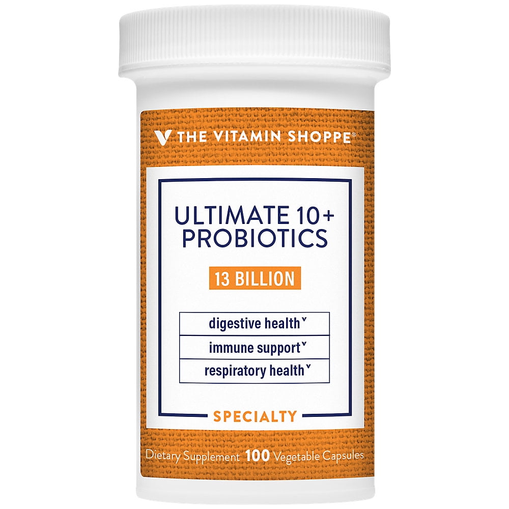 Ultimate 10+ Probiotics, 13 Billion CFUs for Digestive Health, Immune ...