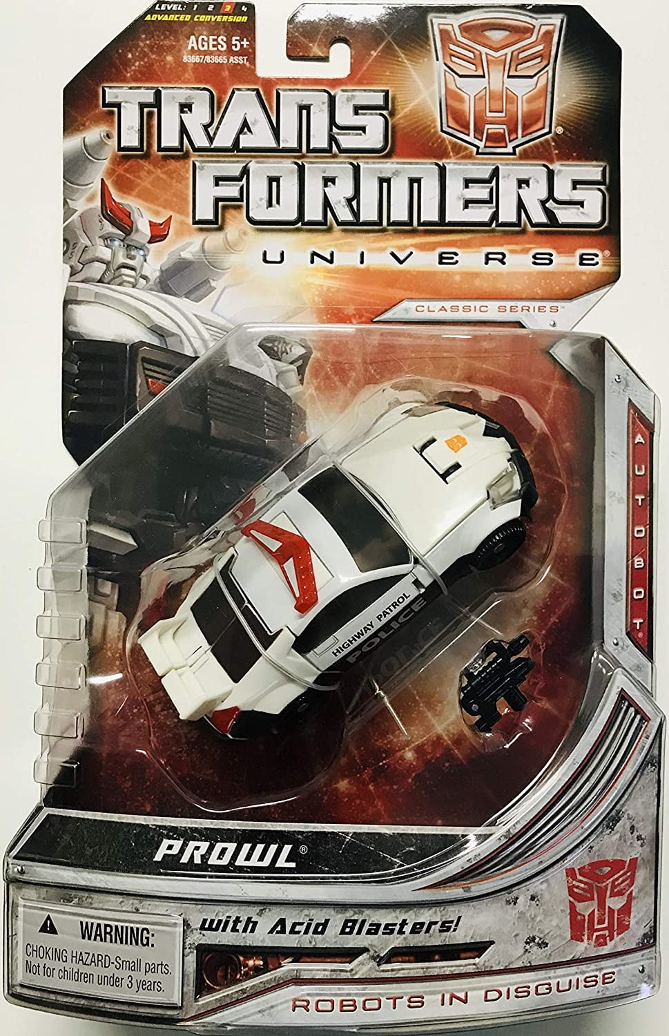 Transformers Universe Autobot Prowl Deluxe Class Classic Series Action ...