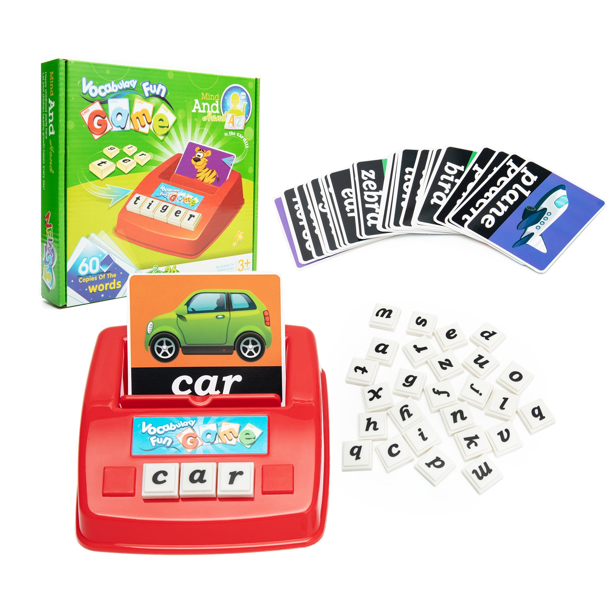 Alphabet Reading Spelling Game Matching Letter Game English Spelling ...