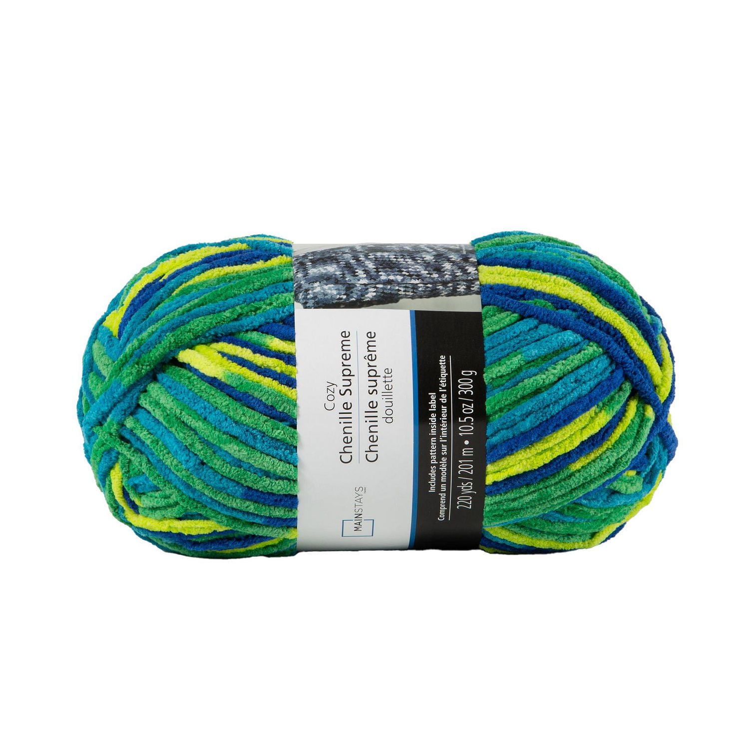 Click here for Mainstays Cozy Aquarium Chenille Yarn prices