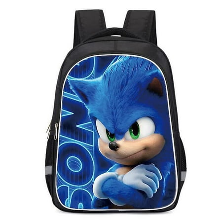 Sonic Super Mario School Bag Kids Backpack | Walmart Canada