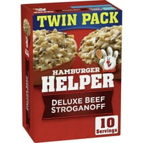 Hamburger Helper Double Cheese Macaroni, Beef & Cheese Pasta Meal Twin ...