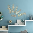 6 PCS Wood Cut Out Words Home Versatile Decoration Match Any - Walmart.com