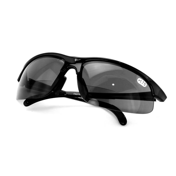 Bi Focal Sunglasses Nearly Invisible Line Outdoor Readers Reading Glasses Lightweight Half Rim
