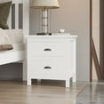 Nmkwnr Nightstand with 2 Drawers, Bedside Table for Home Living Room ...