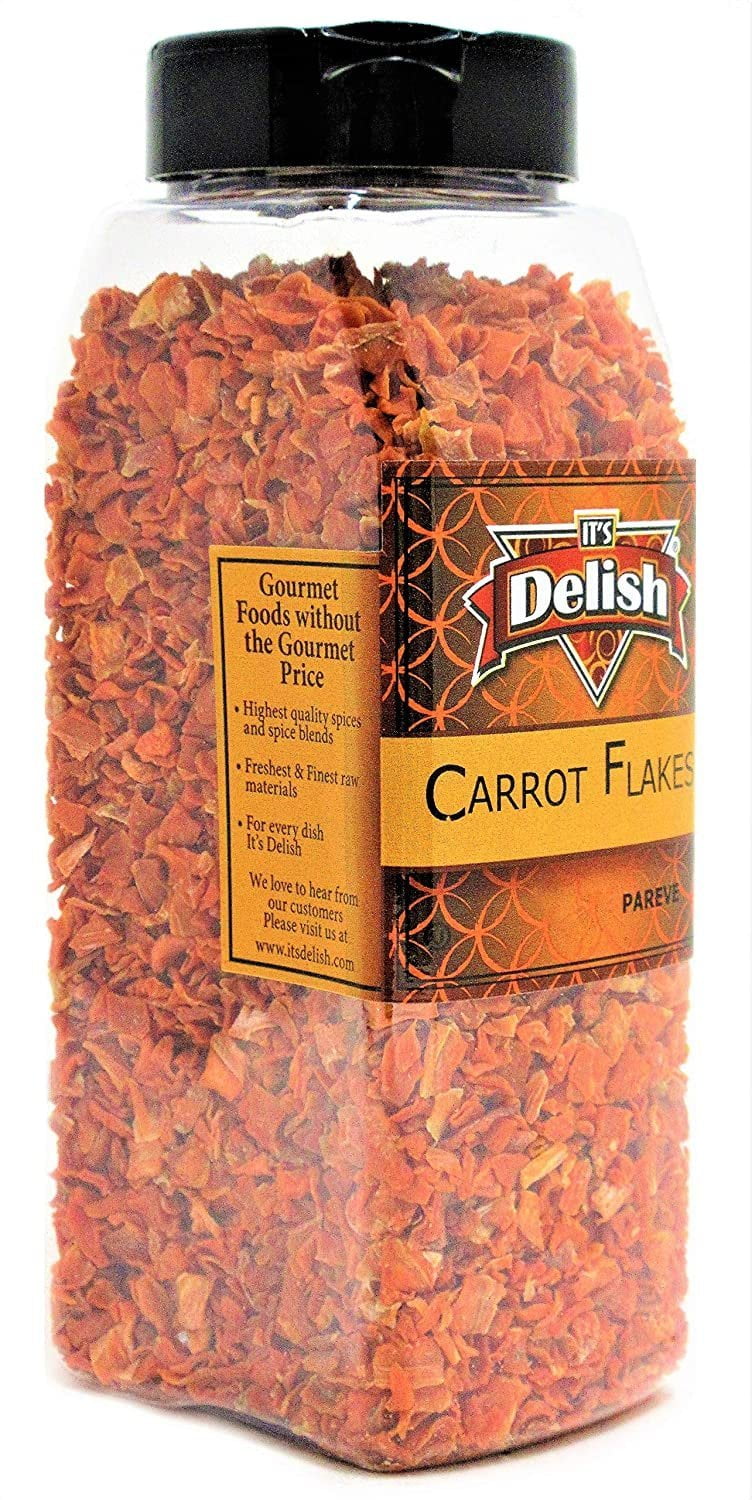 Dried Carrots By It's Delish, 14 Oz Large Jar - Walmart.com