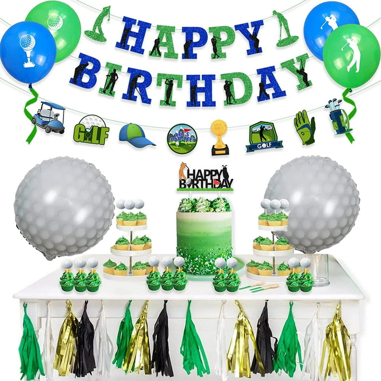 Golf Birthday Banner