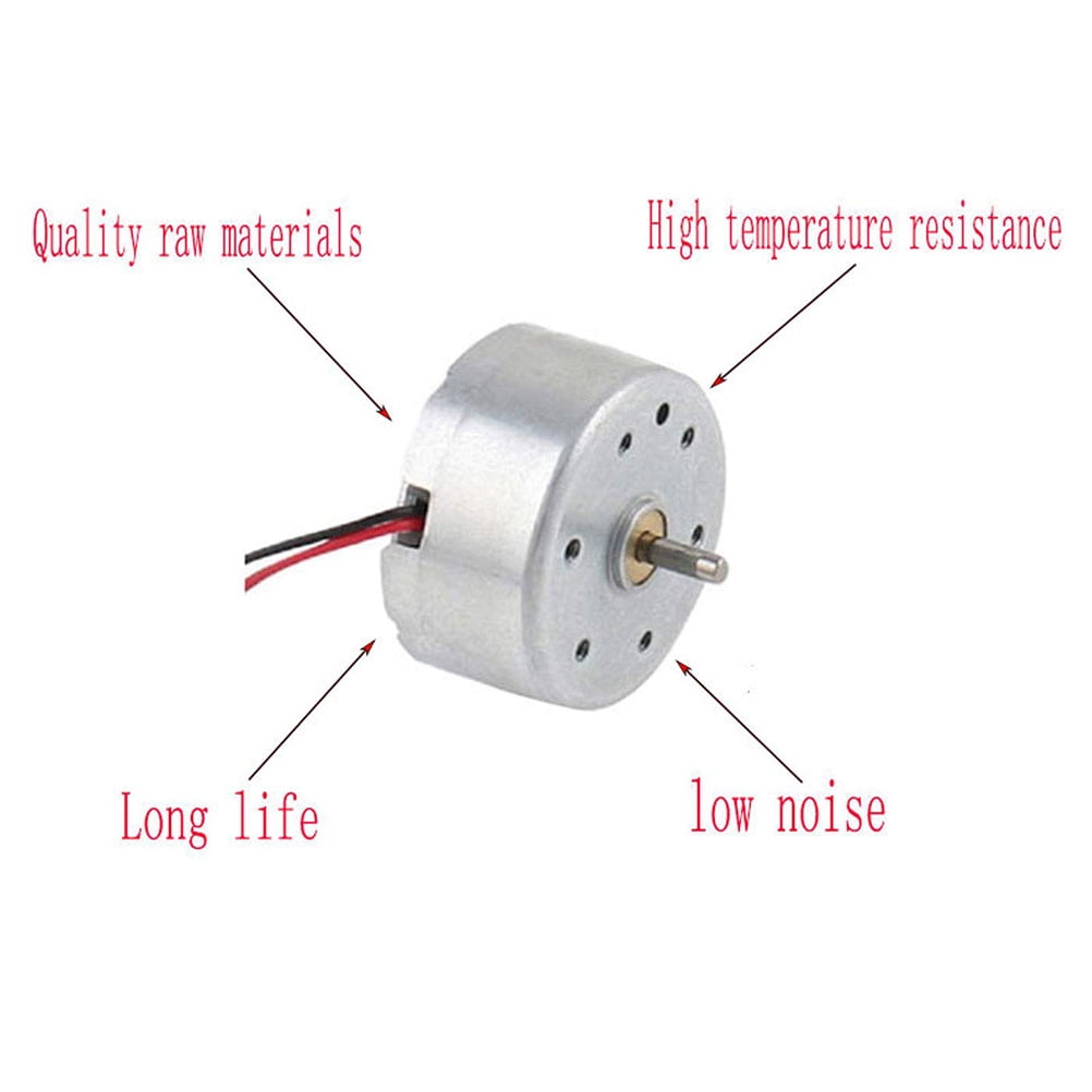 Motor DIY DC ANGGREK 6 Uds Mini Motor Eléctrico DC 3V 1500RPM | Bodega ...