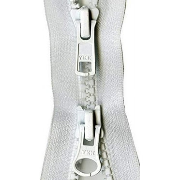 Zipper Repair Kit - #5 YKK Vislon Molded Jacket Black Zipper Sliders - Color: Black - Made in ...