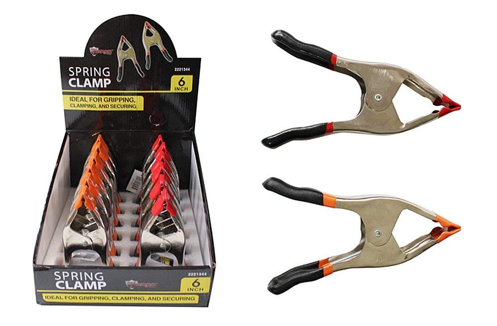 Diamond Visions Max Force 2221344 6 Inch Spring Clamp Set in Assorted ...