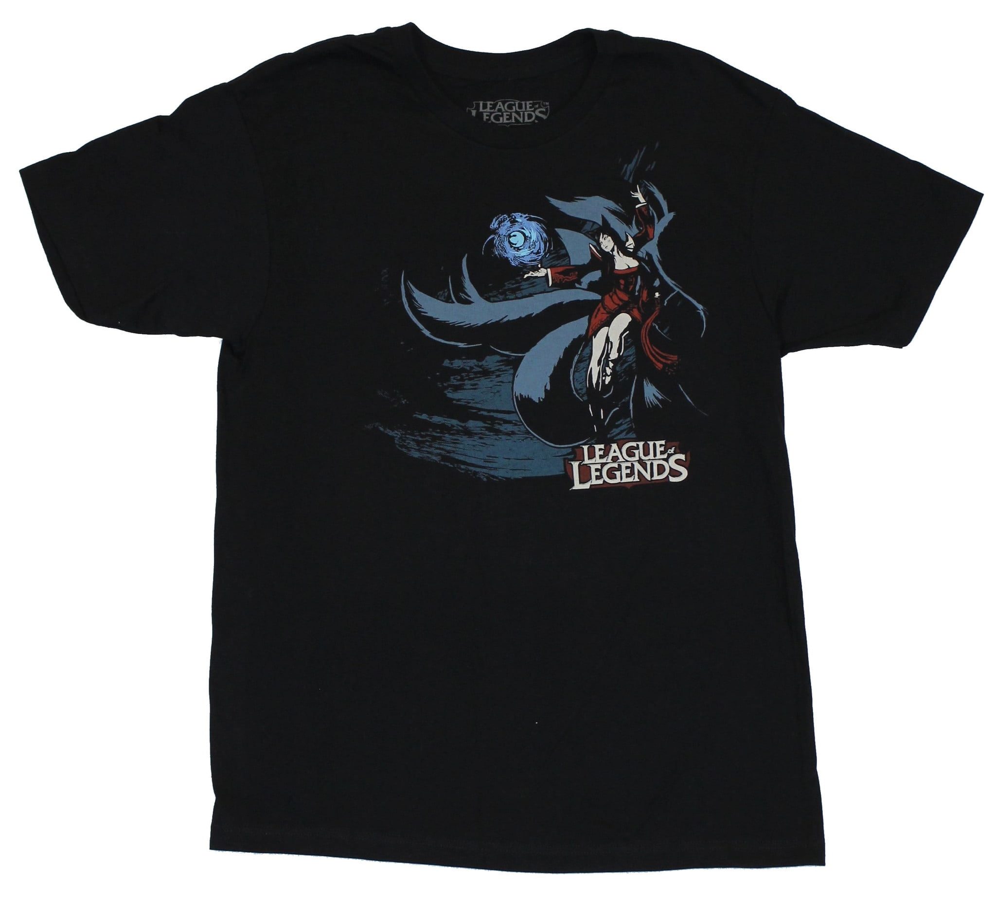 League of Legends Mens T-Shirt - Ahri Original Splash Art Image ...