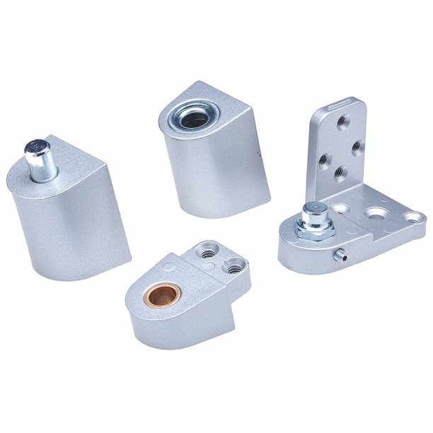 Kaba Ilco Offset Pivot Hinge,Half Surface,125 lb. IL-OP-14-RH-AL SETS ...