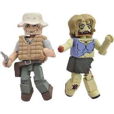Mini Mates - The Walking Dead 2-Pack Figures Series 2 - MICHONNE & ONE ...