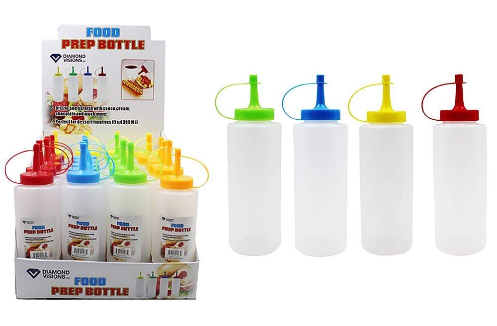 Diamond Visions 11-1573 Food Prep Bottles Multipack in Assorted Colors ...