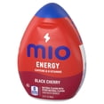 MiO Energy Black Cherry Sugar Free Water Enhancer, 1.62 fl oz Bottle ...