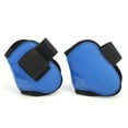 Yajisi Horse Tendon Boots Set of 4 PU Shell Fetlock Brace Guards, Blue ...
