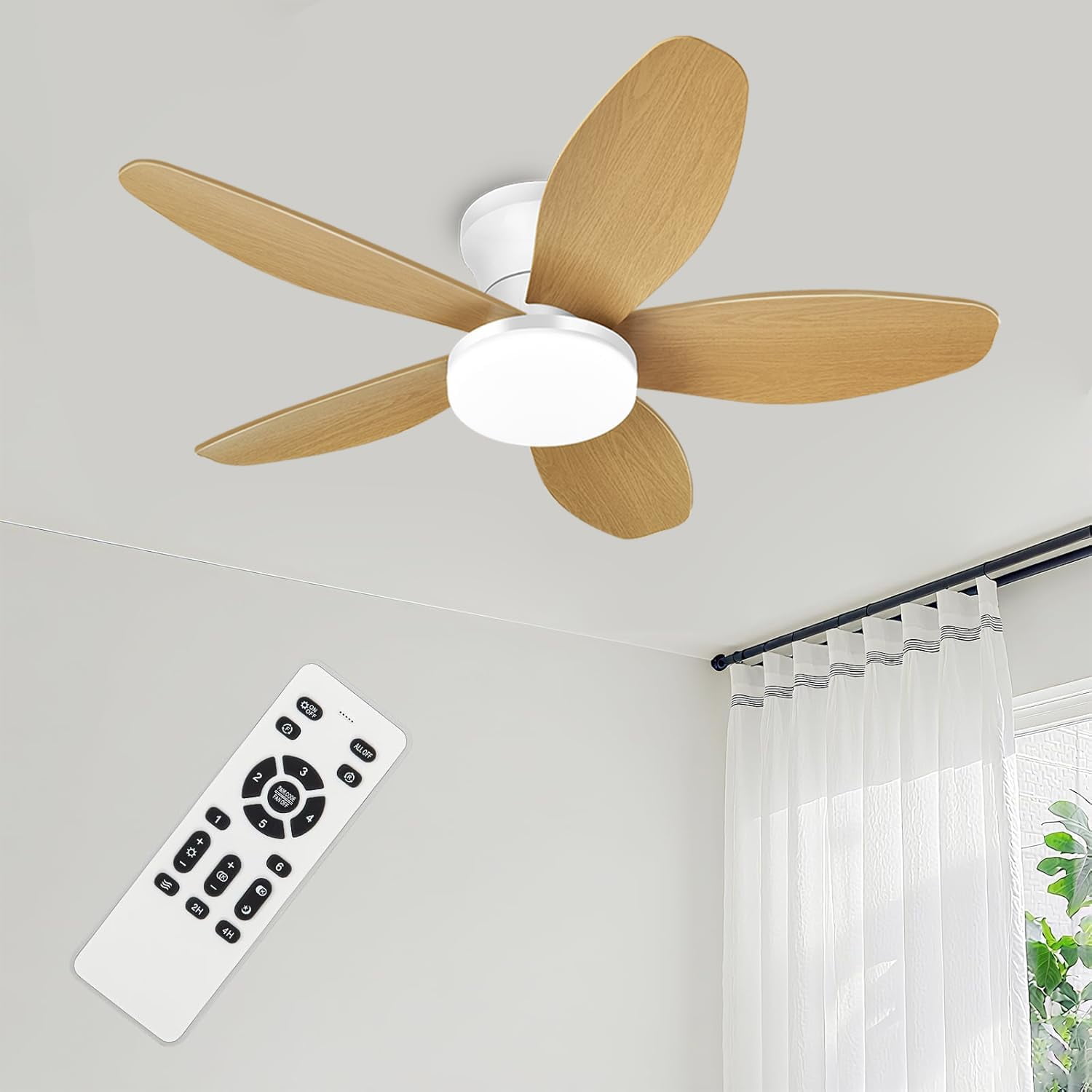Click here for Biwat-Small Ceiling Fans  35 Inch Low Profile Ceil... prices