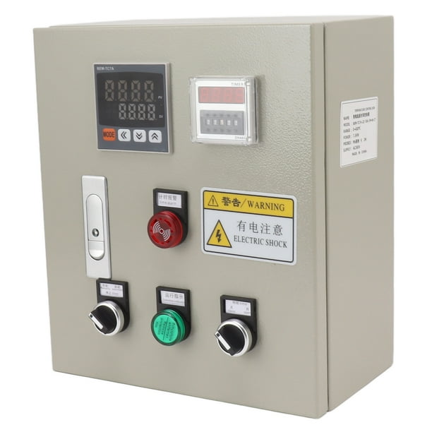 Thermostat Box, 380VAC 7.5KW Convenient 0 To 400 Degrees Celsius ...