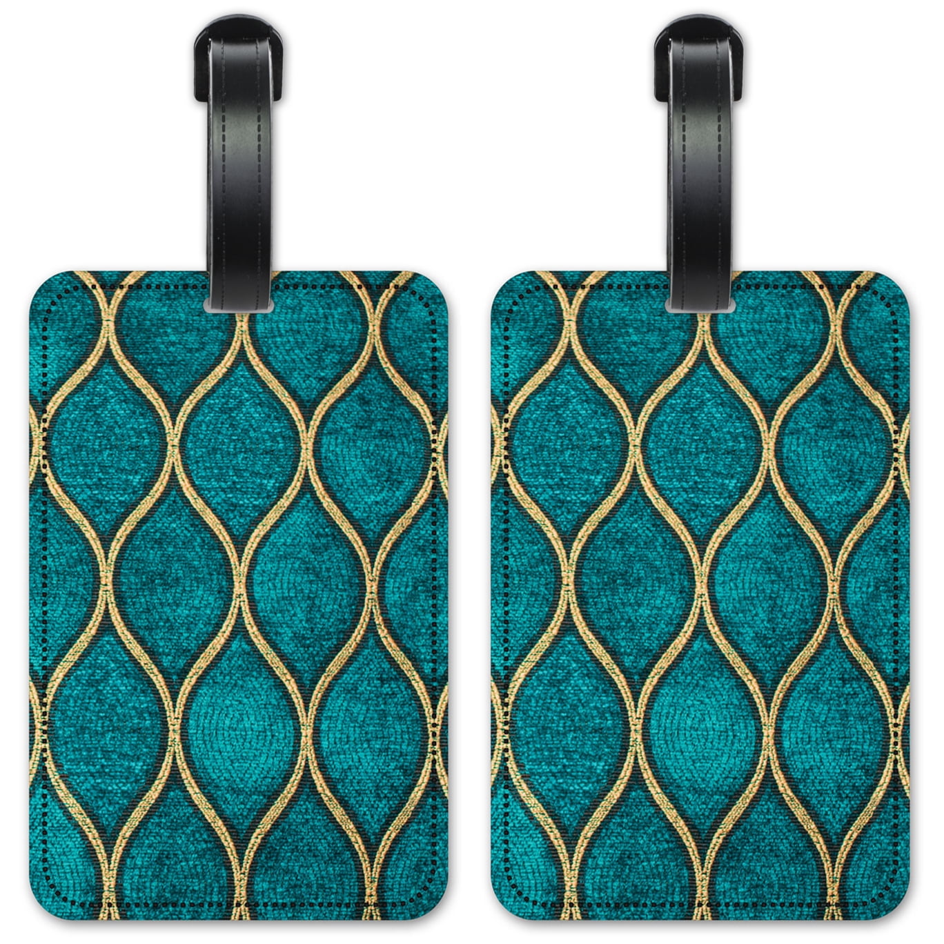 Jade - Luggage ID Tags / Suitcase Identification Cards - Set of 2 ...