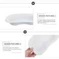 Pulp Kidney-shaped Tray Simple Design Multi-functional Disposable Plate ...