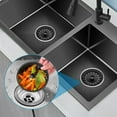 2pcs Sink Stoppers,Kitchen Drain Sink Basket Anti-Clogging Combo ...