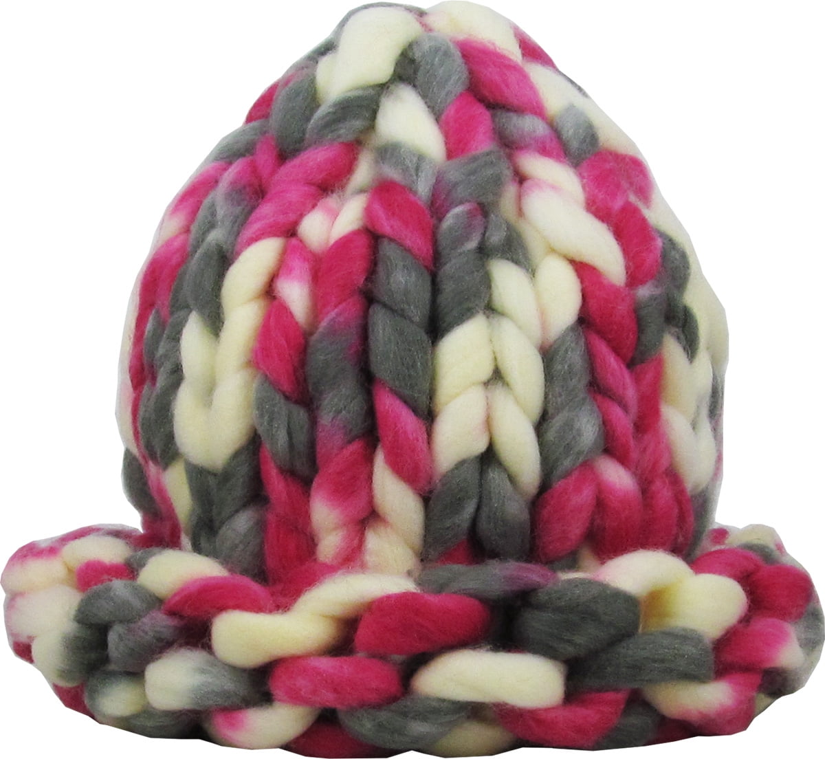 Handmade Big Yarn Loopy Beanie Winter Knit Hat - Walmart.com