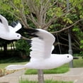 Dengjunhu Artificial Flying Seagull Decoration, Foam and Feather ...