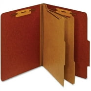 Pendaflex, PFXPU64RED, Legal Classification Folders, 1 Each, Red ...