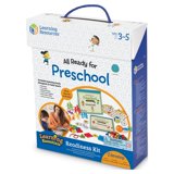 Learning Resources All Ready for Preschool Readiness Kit, Girls and ...