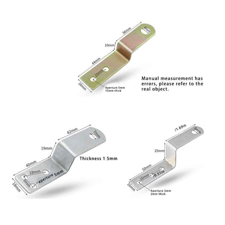 justharion Drawer Corner Connector Replacement Fixture Portable Metal ...