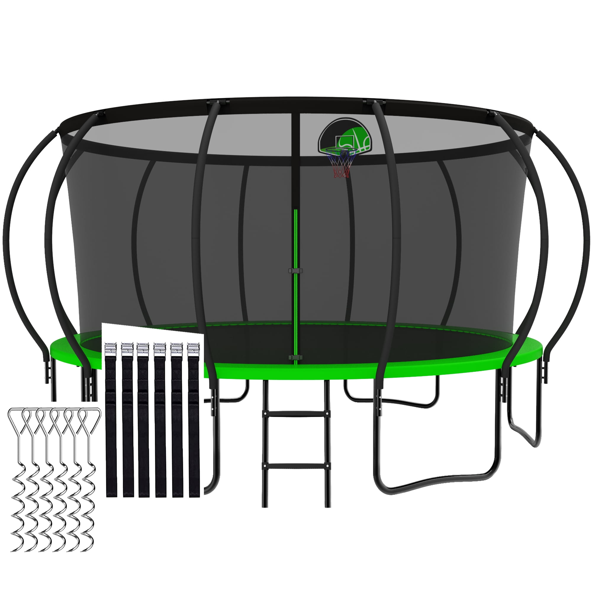 Click here for Cityle Trampoline 1500lbs 12 14 15 16 Ft Trampolin... prices