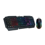Rosewill RGB Gaming Keyboard and Mouse Combo, 9 Effects, 3200 DPI ...