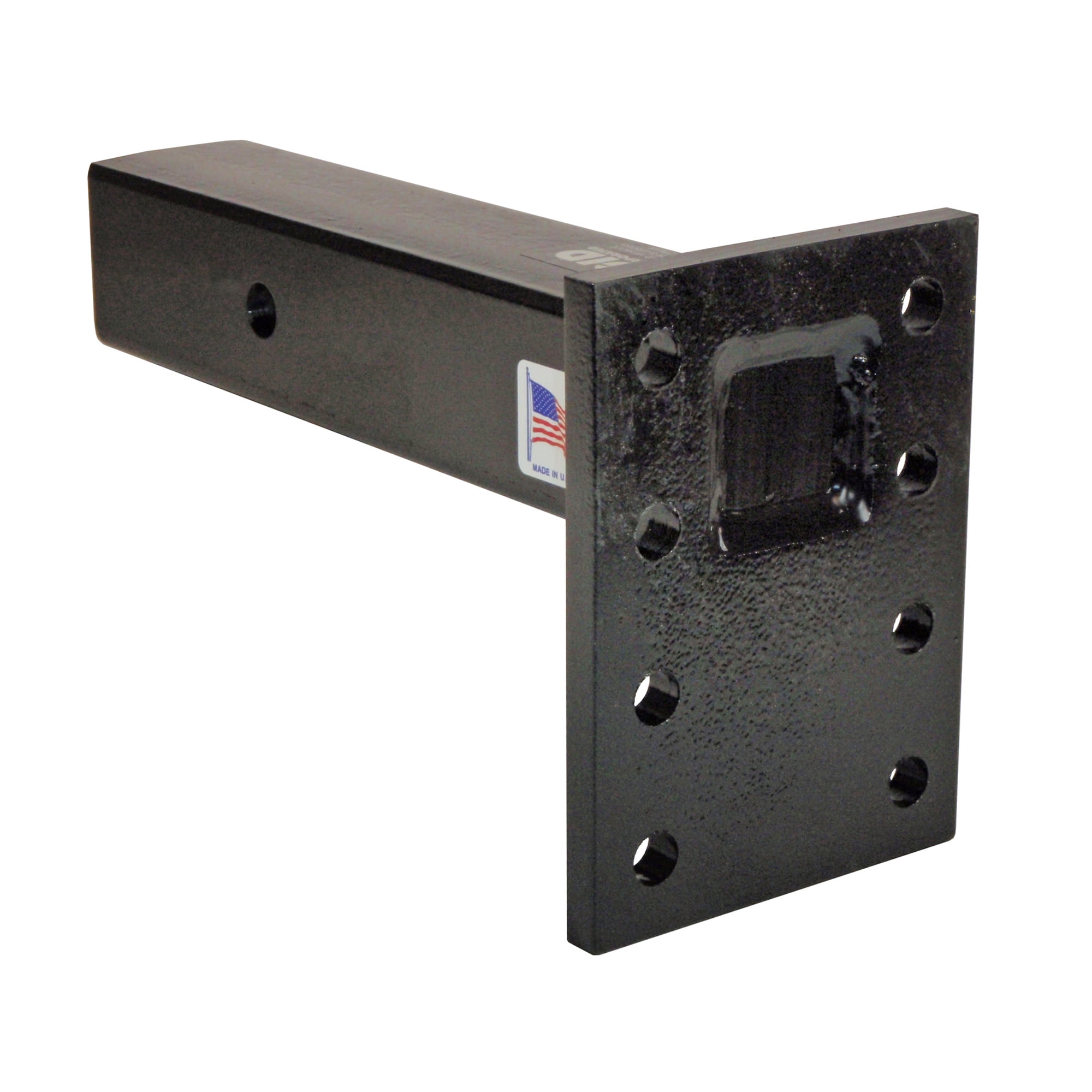 Rigid Hitch Solid Shank Pintle Mount for 2.5 Inch Receivers - Made in U ...