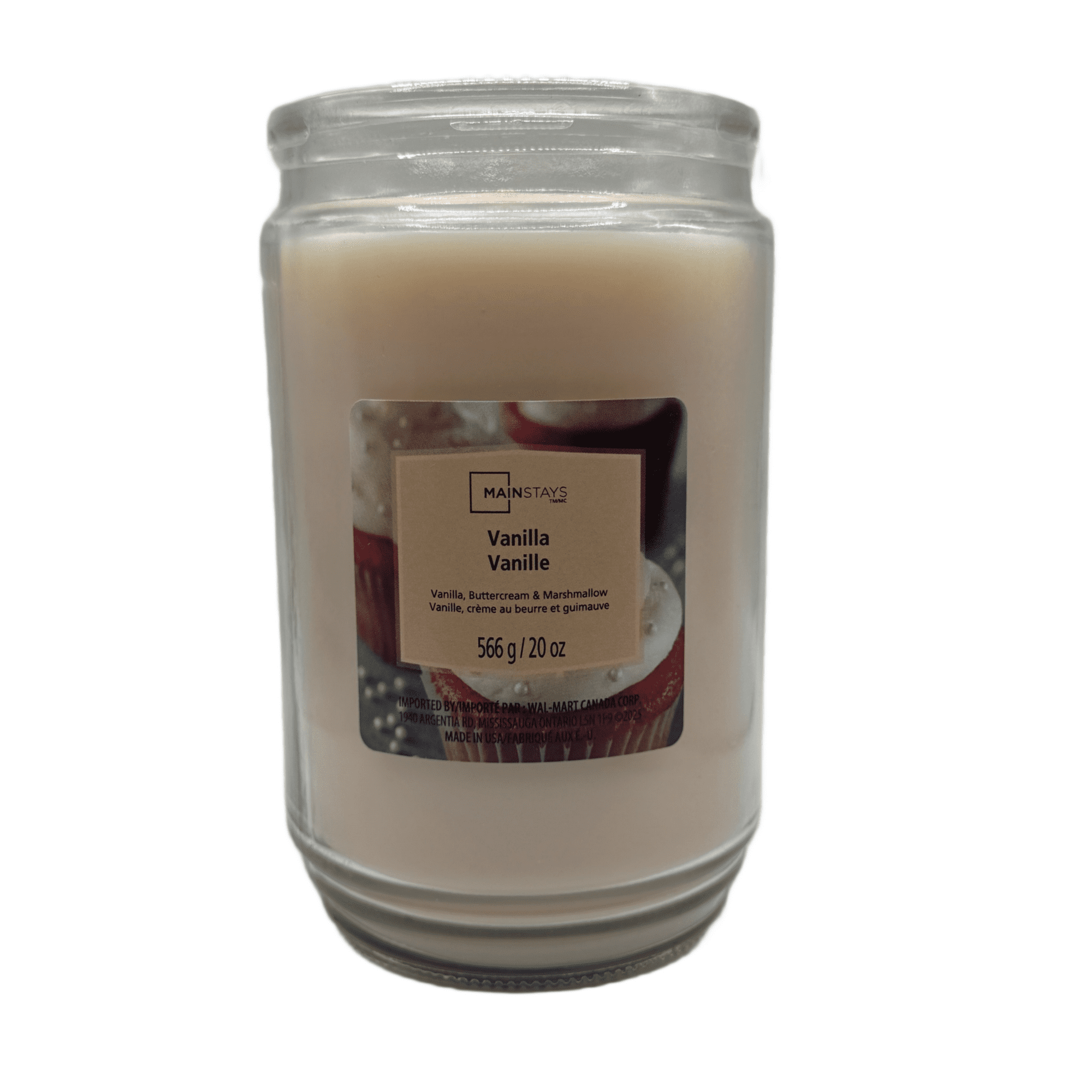 Click here for Mainstays Pl Vanilla Scented Single-Wick Glass Jar... prices