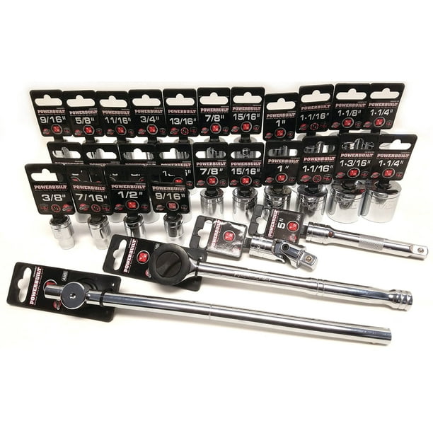 Powerbuilt Socket Set