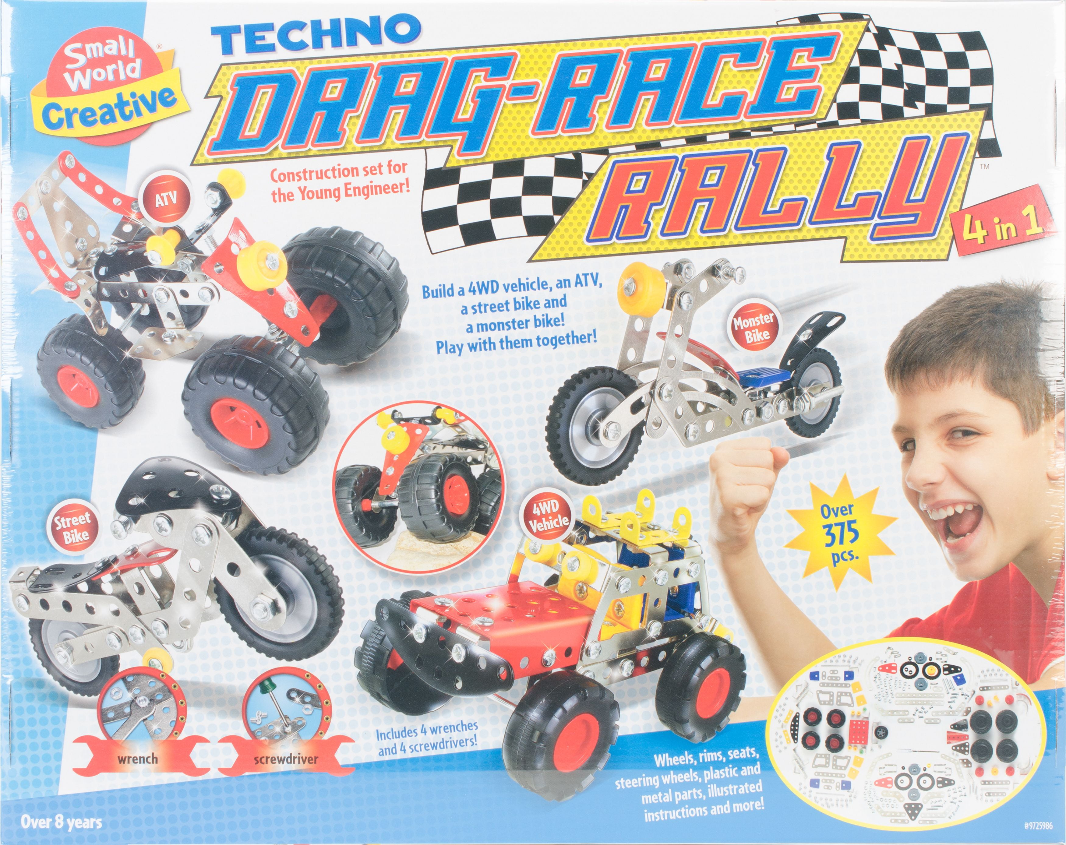 Techno Drag-Race Rally 4-In-1- - Walmart.com - Walmart.com