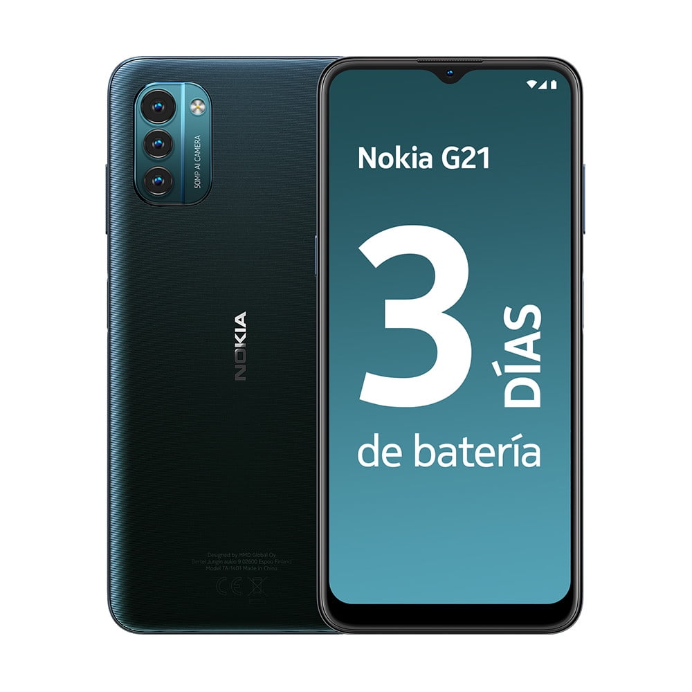 Telefono Nokia G21, Single Sim, 4 Gb Ram 128 Gb, Azul | Bodega Aurrera en línea