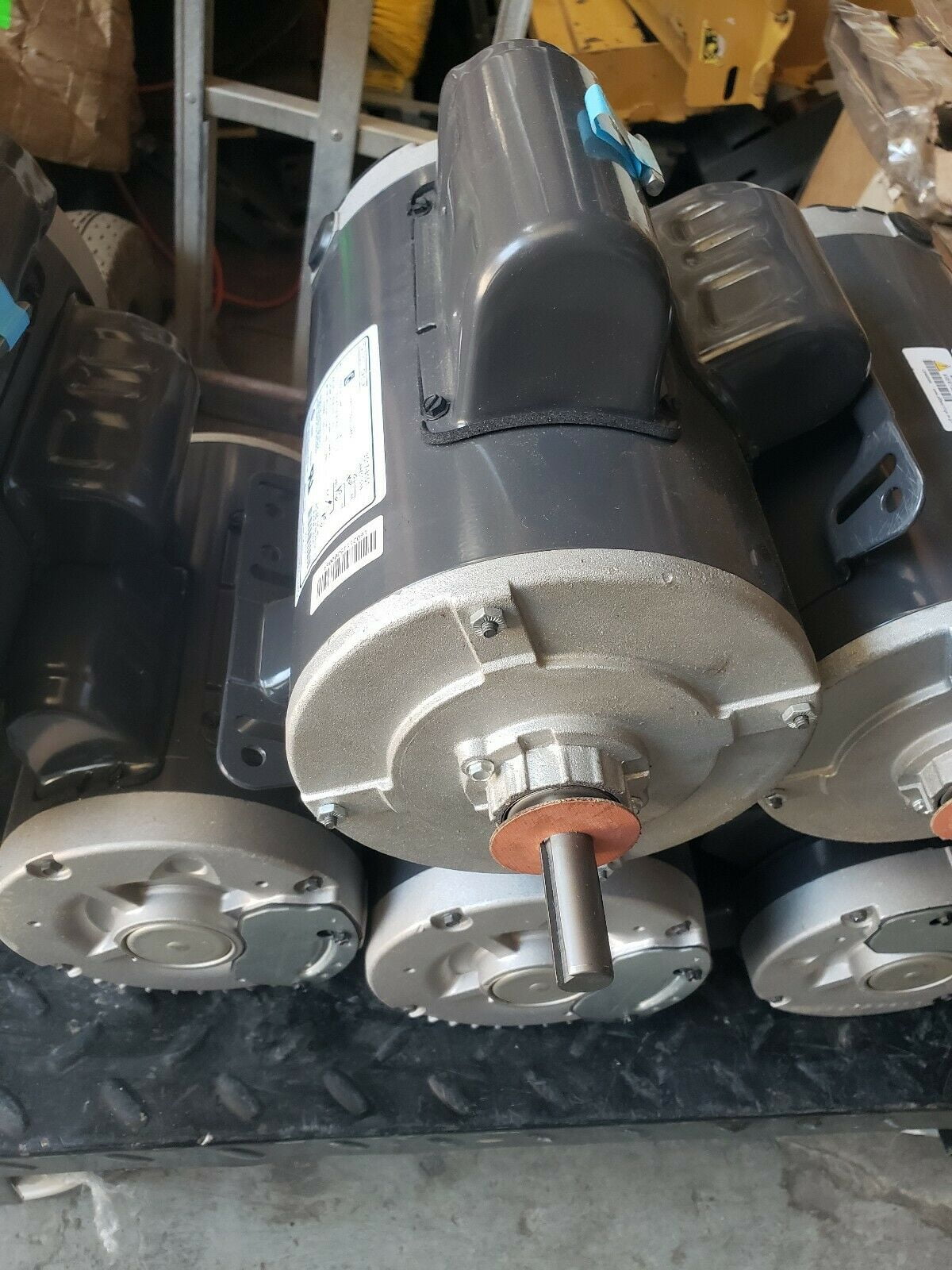 GSI DIRECT DRIVE MOTOR T63ZZDND-1844, 1-1/2 HP, 1725 & 1425 RPM, 208 ...