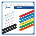Brother Genuine P-touch TZE541 3/8" Black Print on Blue Laminated Label ...