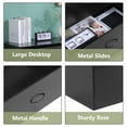 SUGIFT 6 Drawer Dresser, Modern Wood Chest of Drawers for Bedroom ...