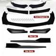 Booming up Front Bumper Lip Spoiler Splitter Side Skirt For Hyundai ...