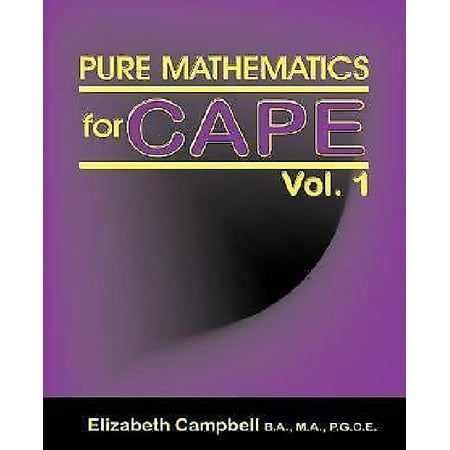 Pure Mathematics for Cape Vol. 1 | Walmart Canada