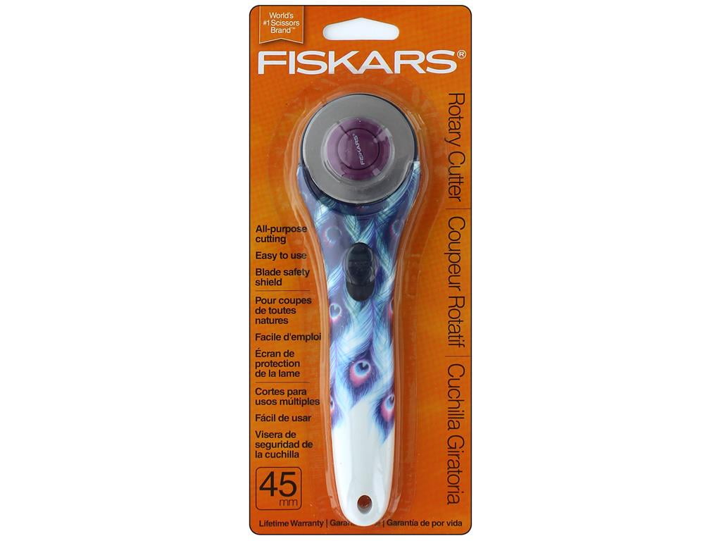 Fiskars 45 mm Designer Rotary Cutter, 1 Each - Walmart.com