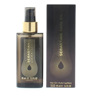 Sebastian Professional Nourishing Dark Hair Oil, 3.2oz/95ml, Enriching ...