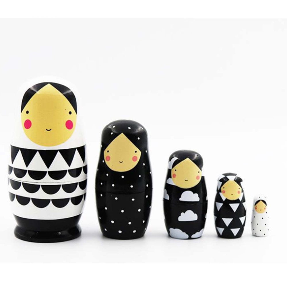 Click here for Pointerteck Russian Stacking Wooden Nesting Dolls... prices
