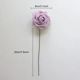25pcs Artificial Light Purple Roses - Versatile Decor for DIY Weddings ...
